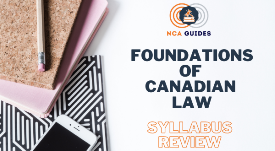 Changes to the Foundations of Canadian Law Syllabus | NCA Tutoring ...